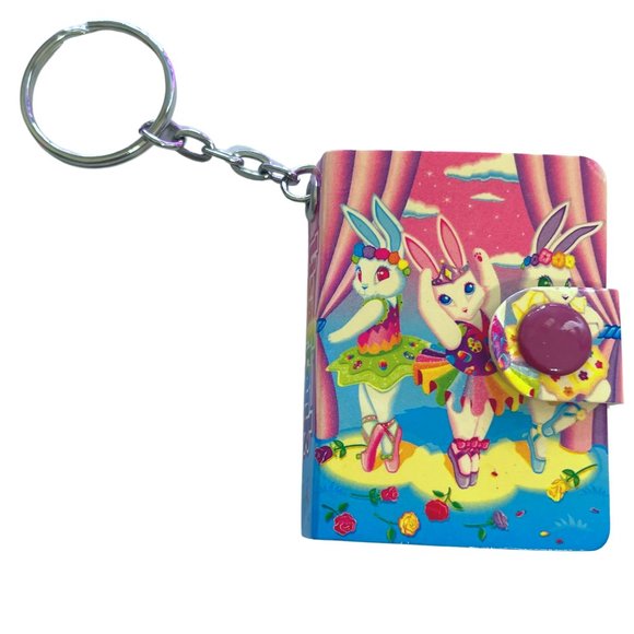 Lisa Frank | Accessories | 9s Lisa Frank Ballerina Bunnies Mini Notepad ...